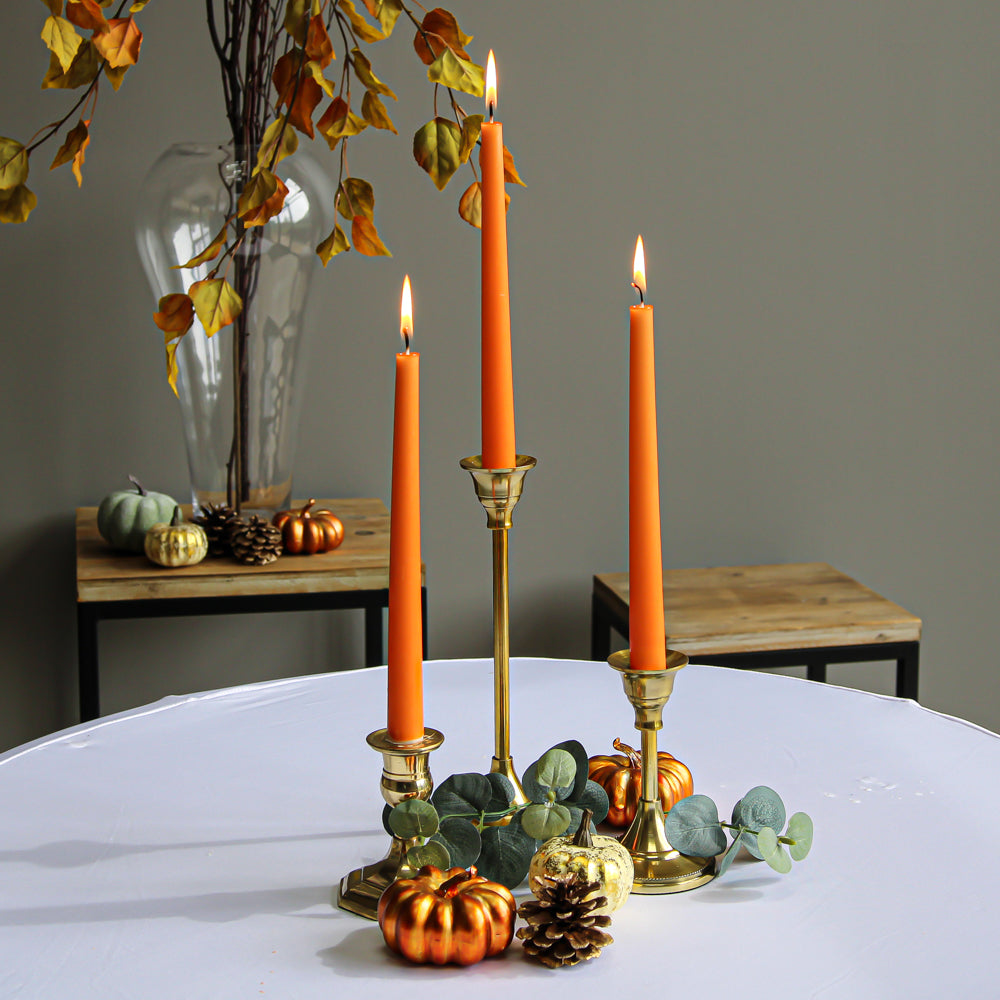 Taper Candlestick Gold 9in - Save-On-Crafts