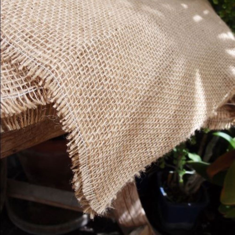 Rustic Burlap Bouquet/Pot Wrap Squares 20x20 Pack of 12 - Save-On-Crafts