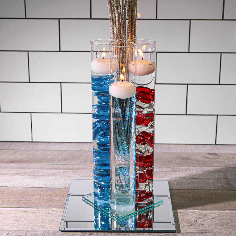 Vase Gems Ruby Red Glass 18 lbs. - Save-On-Crafts