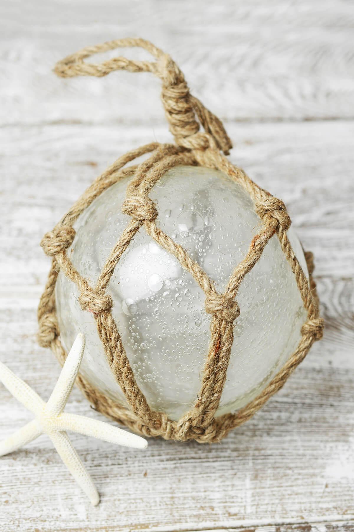 Japanese Nautical Float 6" Sea Glass - Save-On-Crafts